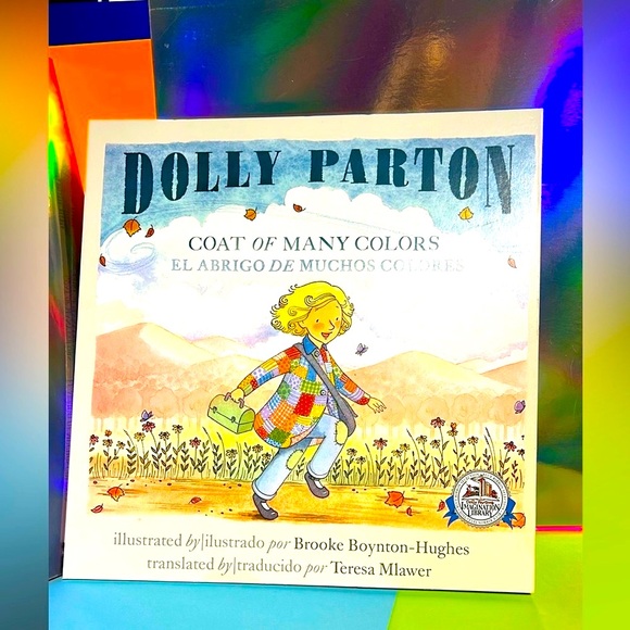 Dolly Parton | Other | Dolly Parton Coat Of Many Colors Book | Poshmark
